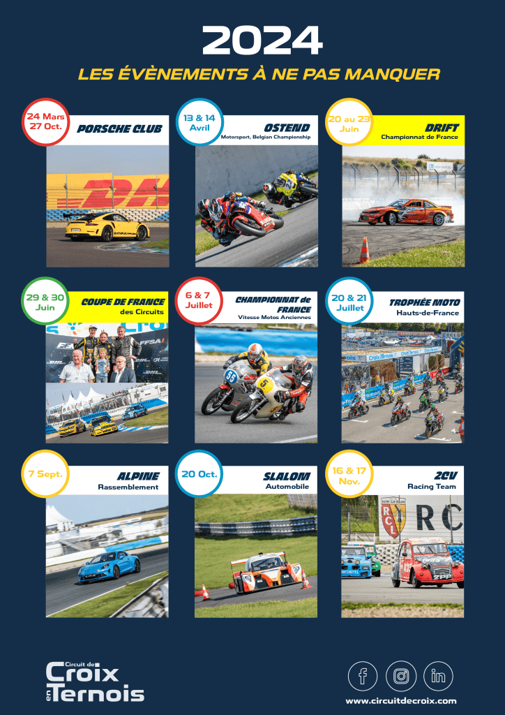 Calendrier Circuit Croix En Ternois 2023