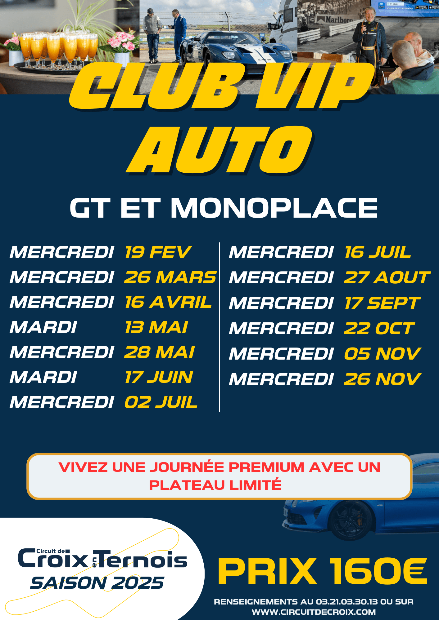 Club VIP Auto du Circuit Croix en Ternois